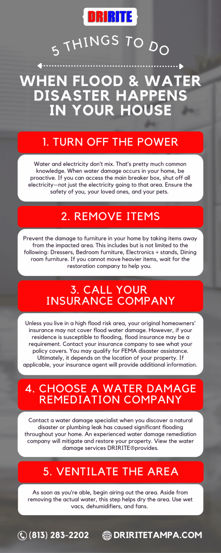5 Things to Do When Flood & Water Disaster Happens in Your House ...